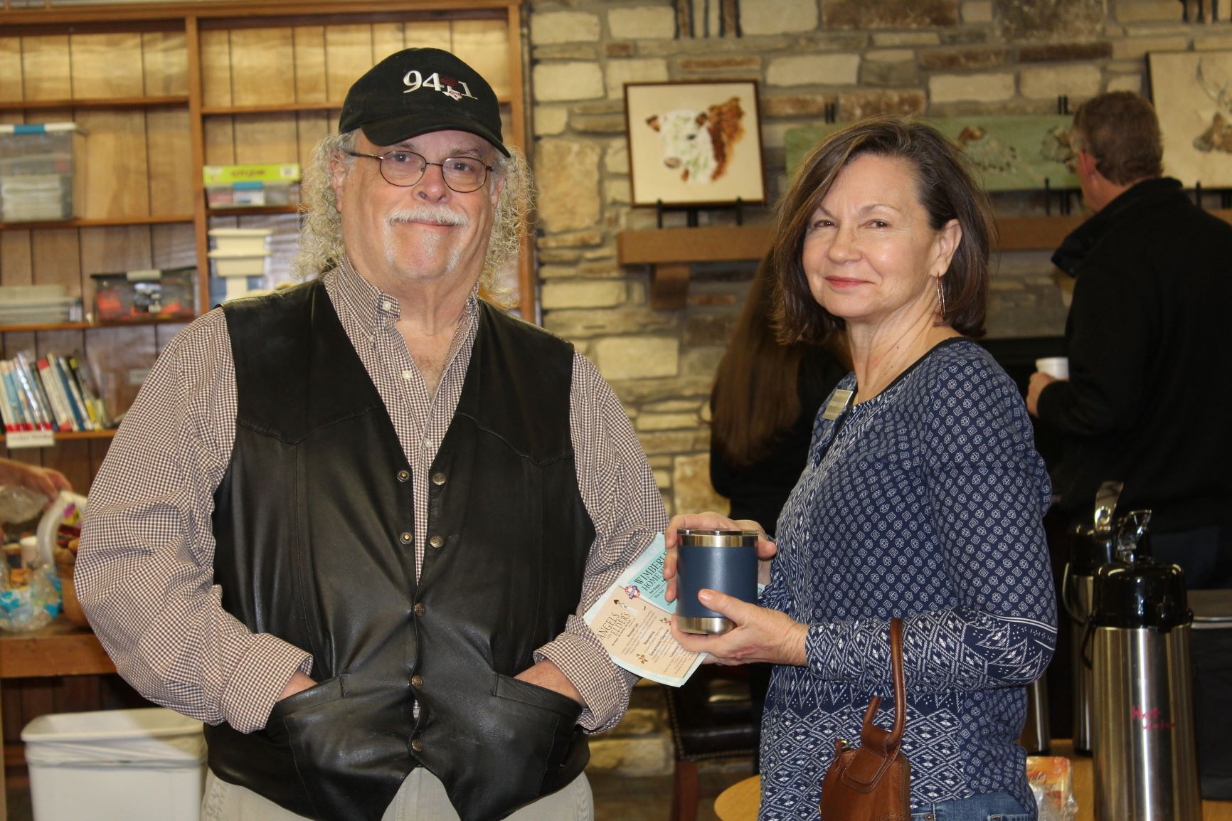 Chamber members have breakfast at library | Wimberley Village Library