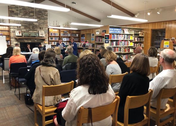 LWV meet requires rearranging space | Wimberley Village Library